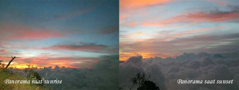 Keindahan Panorama Sunrise dan Sunset di Gunung Merbabu